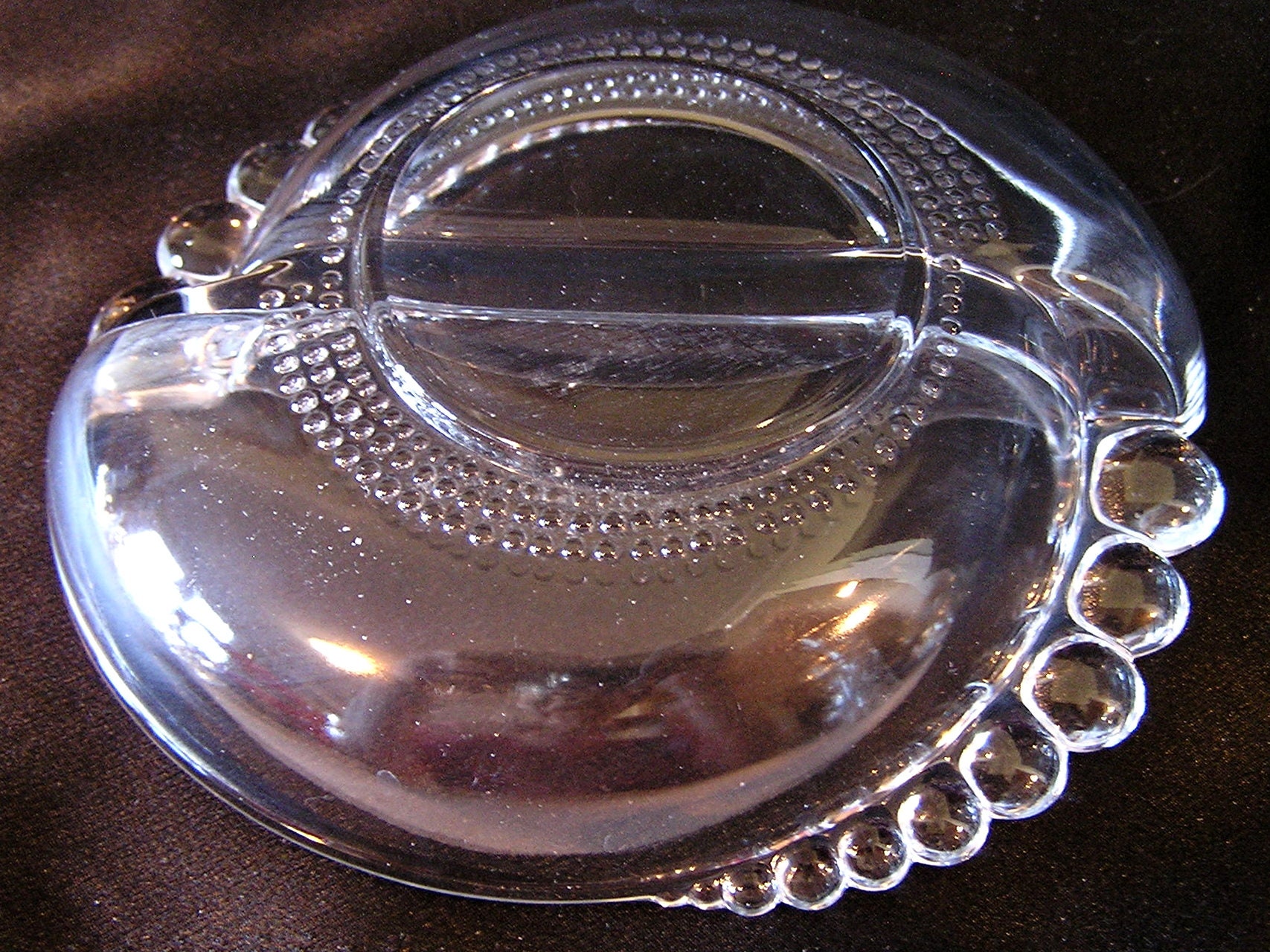Vintage Duncan and Miller Divided Candy Dish - Etsy