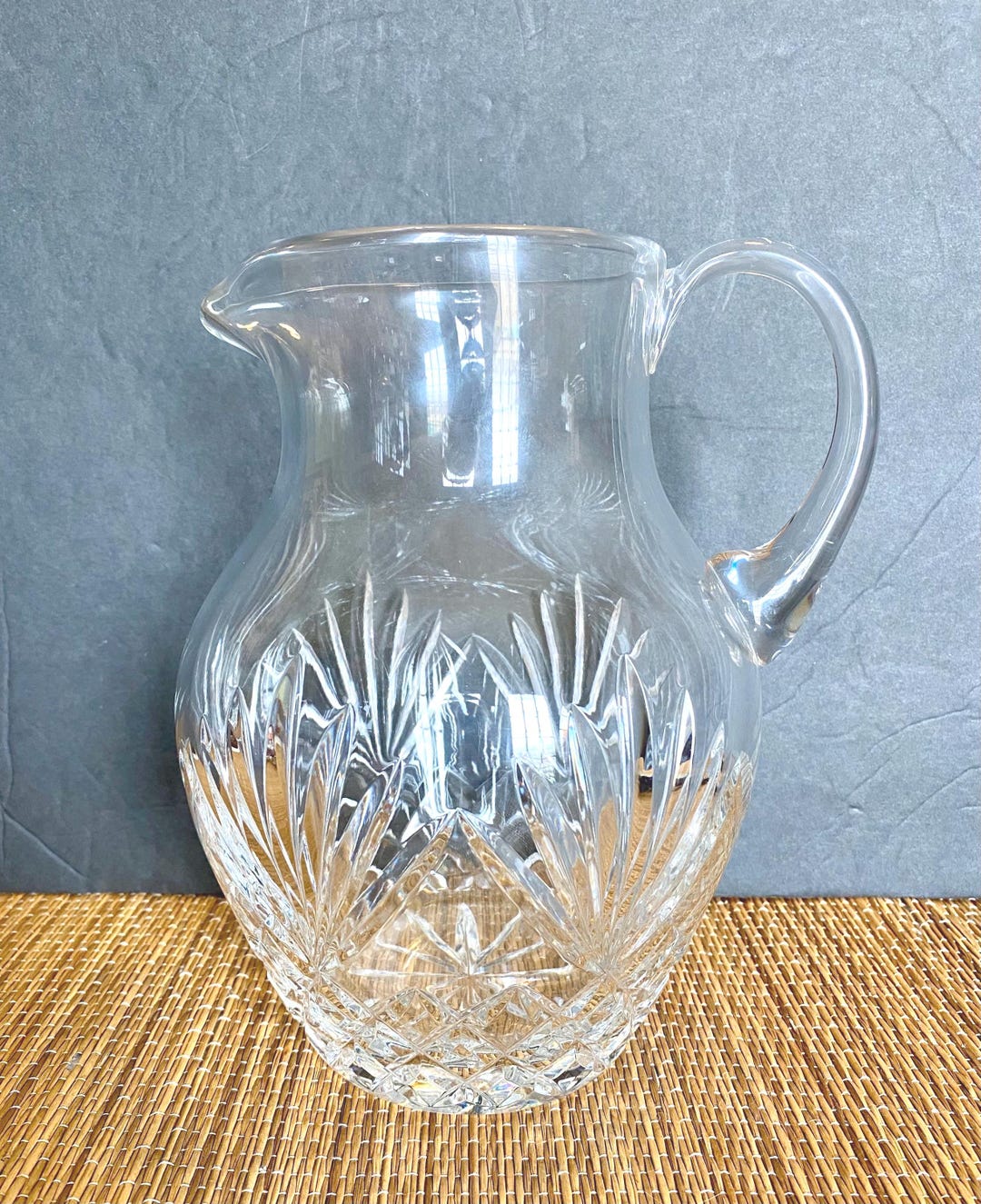 Godinger Crystal Pineapple Collection 64 OZ Pitcher - Etsy