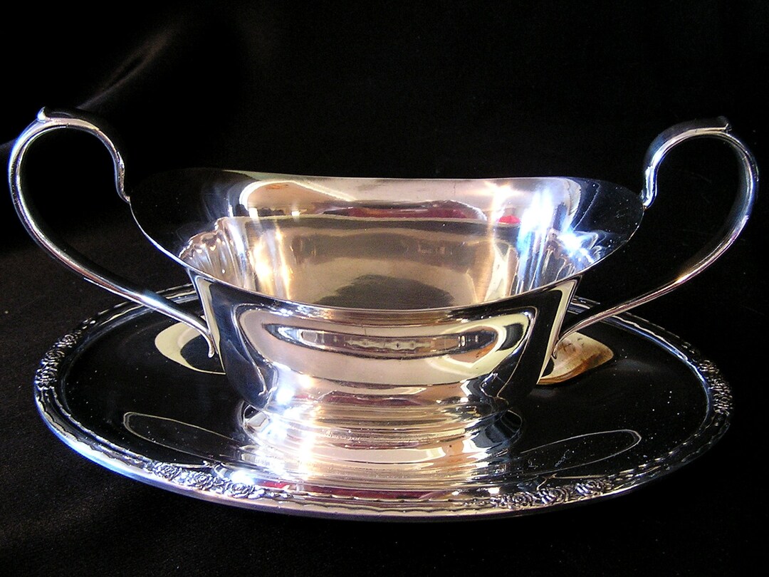 Camille Pattern International Silver Company Silverplate Gravy Boat - Etsy