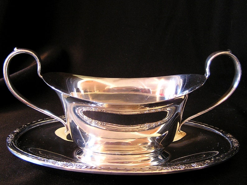 Camille Pattern International Silver Company Silverplate Gravy Boat - Etsy
