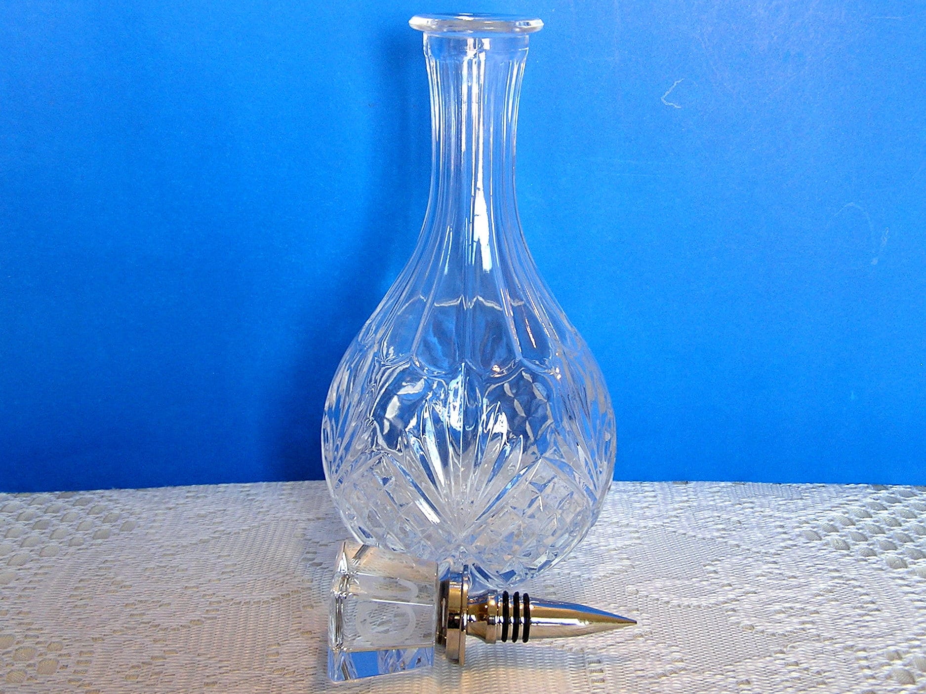 Godinger Crystal Shannon Dublin Wine Decanter With Kirkland 'C' Stopper ...