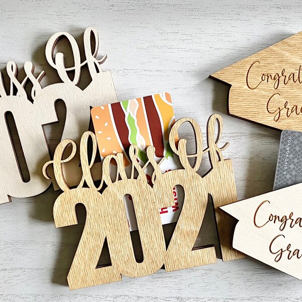 Wooden Graduation Card - Etsy