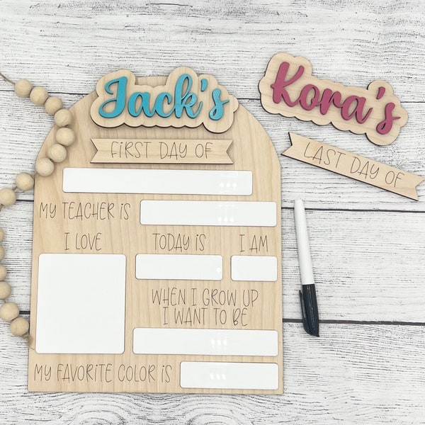First Day of School - Etsy