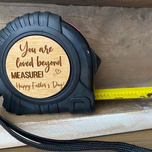 Tape Measure Gift. Engraved Tape Measure. Father's Day Gift. Dad Gifts ...