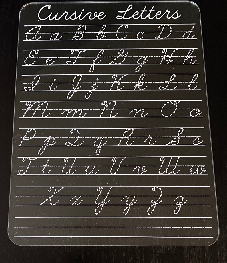 Tracing Boards. Tracing Letters Svg. Tracing Numbers SVG. - Etsy