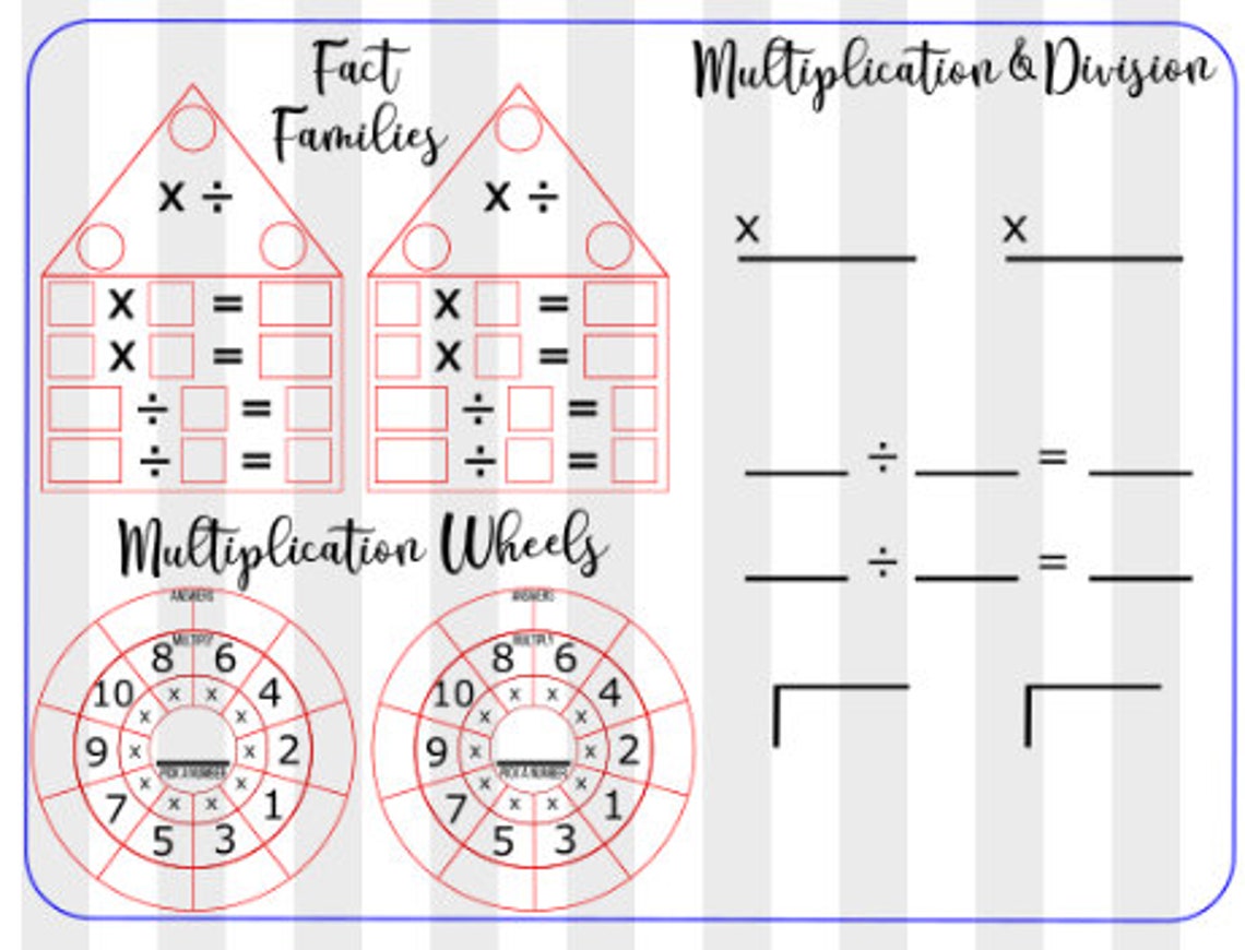 Math Games. Dry Erase Math Boards SVG. Math Games SVG. Cricut | Etsy