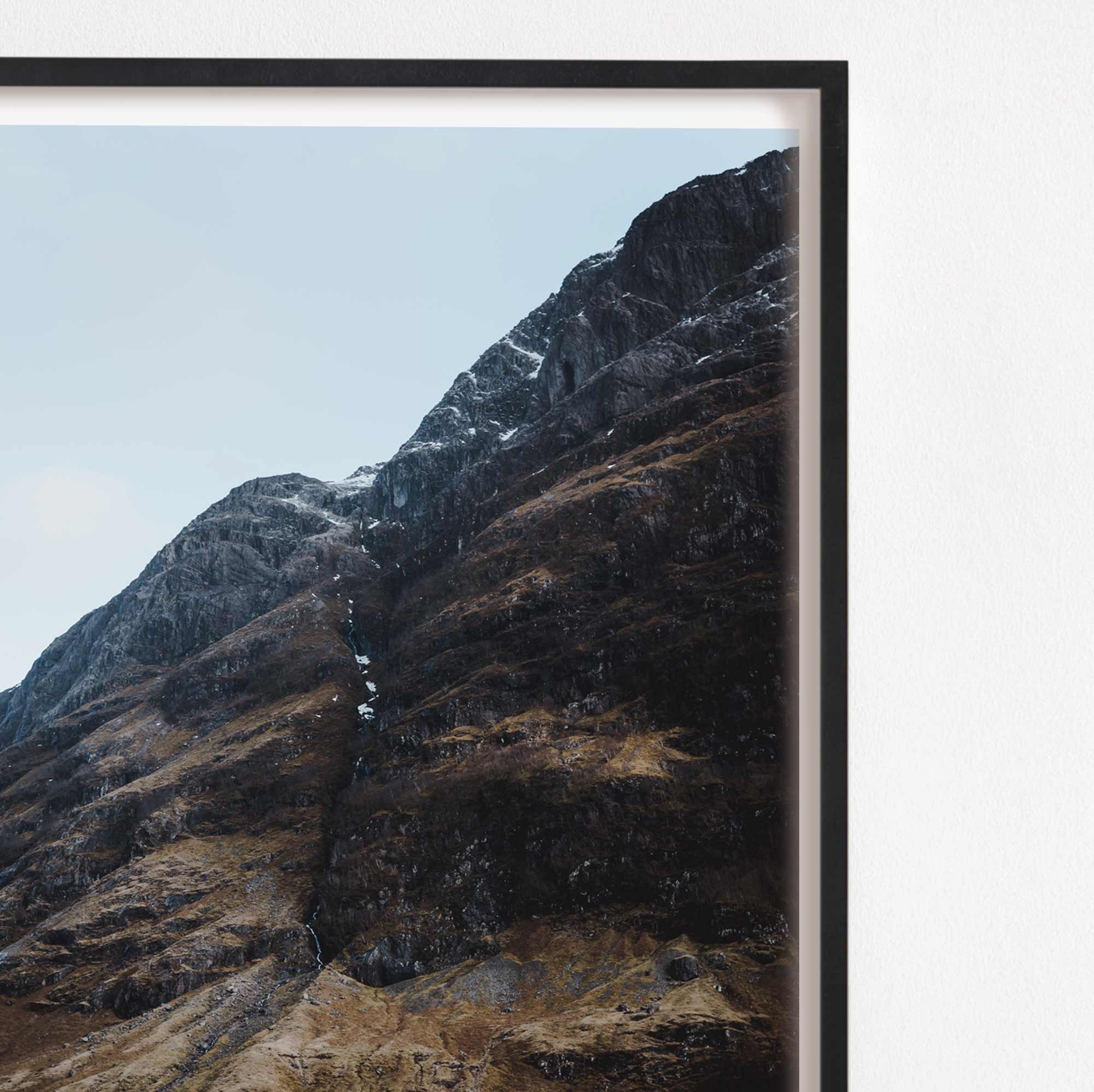 Scottish Mountain Print, Scotland Poster, Scottish Highlands, Nature ...