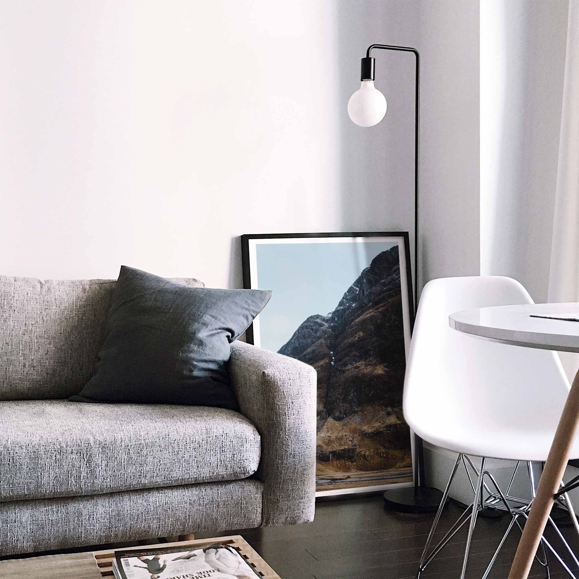 Scottish Mountain Print, Scotland Poster, Scottish Highlands, Nature ...