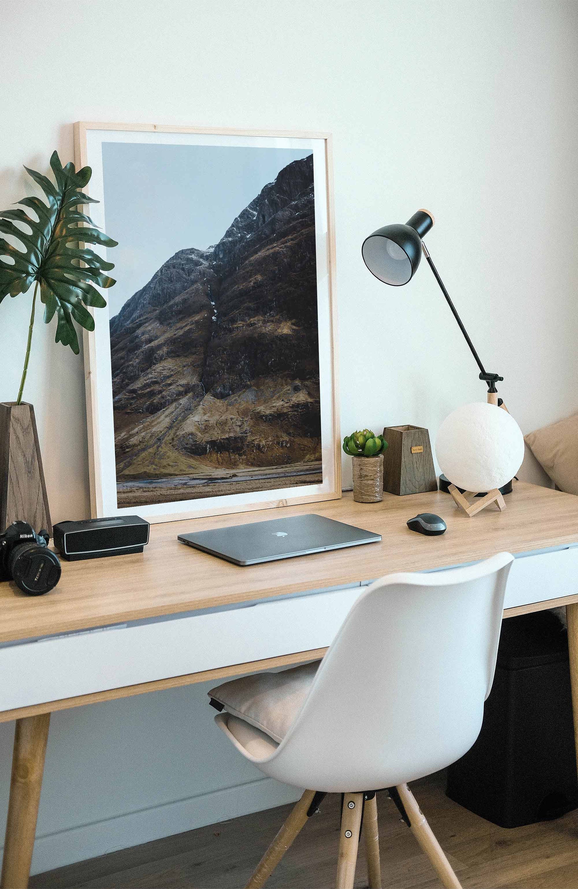 Scottish Mountain Print, Scotland Poster, Scottish Highlands, Nature ...