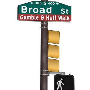 Broad Street Sign Art, Philadelphia Street Sign Art, Broad Street ...