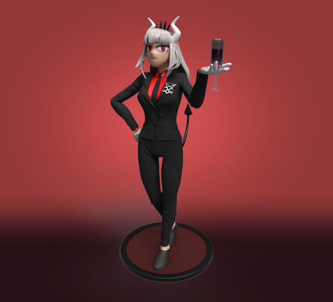 Buy Helltaker Lucifer 3D Print STL Online in India - Etsy