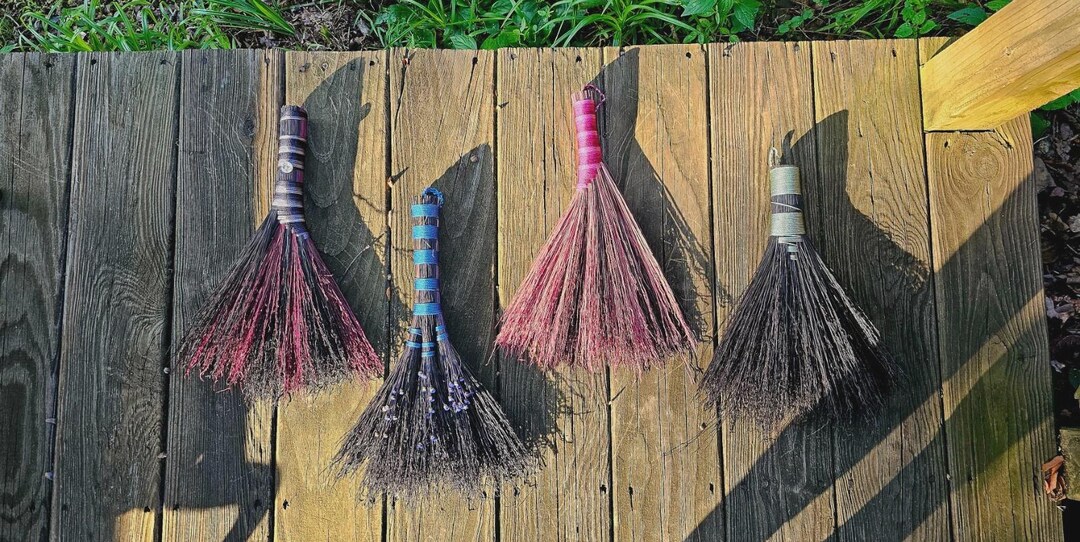 Hand Broom Turkey Wing, Hawks Tail Whisk, Triple Broom or Pot Scrubber ...