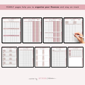 Digital BUDGET Planner, Goodnotes Digital Planner Digital Finance ...