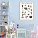 FOREST ANIMALS POSTER Montessori Poster Montessori - Etsy