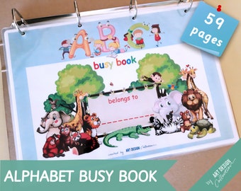 MEGA Busy Book Printable Preschool Activity Homeschool Resources ...