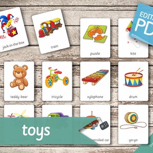 TOYS • 46 Montessori Cards • Flash Cards Nomenclature Flashcards ...