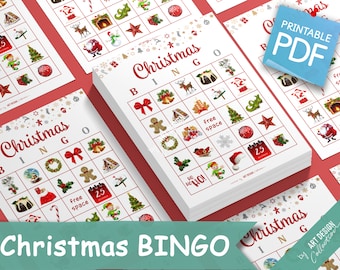 CHRISTMAS Danger Word Game • Christmas Game Holiday Christmas Party ...