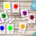 COLORS • 20 Editable Montessori Cards • Flash Cards Nomenclature ...