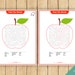 APPLE Busy Book Printable Preschool Activity Homeschool Resources ...
