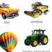 2 VEHICLES POSTERS Montessori Poster Montessori Educational ...