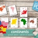 CONTINENTS of the WORLD SPANISH Edition • 8+8+8 Spanish and English ...