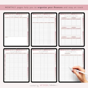 Digital BUDGET Planner, Goodnotes Digital Planner Digital Finance ...