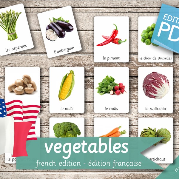 French Vegetables - Etsy