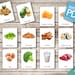 PROTEIN-RICH FOODS 103 Editable Montessori Cards Flash Cards ...