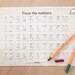 Let's Count 1 to 10 Activity Busy Book Printable Preschool Homeschool ...