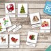 CHRISTMAS Vocabulary • 40 Editable Montessori Cards • Flash Cards ...