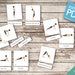 SUN SALUTATION Yoga Poses part A, B, C 42 Editable Montessori Cards ...
