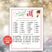 CHRISTMAS What's Your ELF Name? Game • Christmas Game Holiday Christmas ...