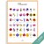 ORDINAL NUMBERS • 28 Montessori Cards • Flash Cards Nomenclature ...