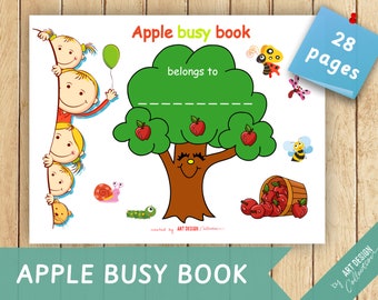 MEGA Busy Book Printable Preschool Activity Homeschool Resources ...