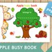 APPLE Busy Book Printable Preschool Activity Homeschool Resources ...