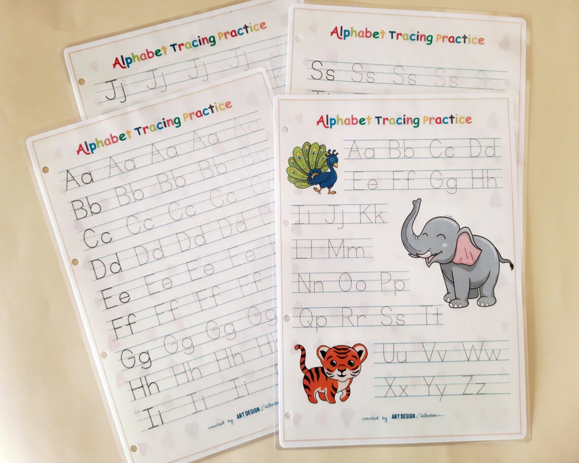 Alphabet Busy Book Printable Preschool Activity Homeschool Resources ...