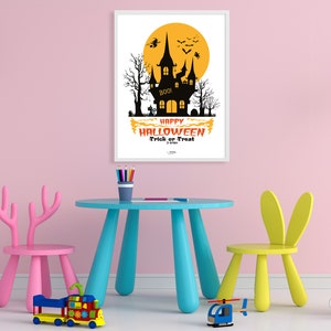 HAPPY HALLOWEEN POSTER Montessori Poster Montessori Educational ...
