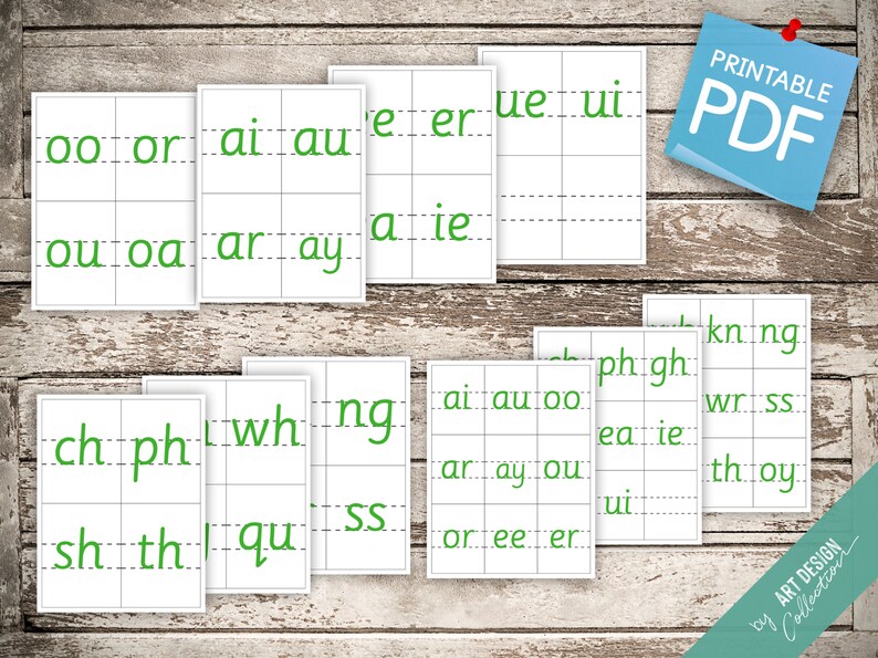 MOVABLE ALPHABET • Printable Montessori Cards • Alphabet Flash Cards ...