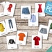 CLOTHES real Pictures 40 Editable Montessori Cards Flash Cards ...
