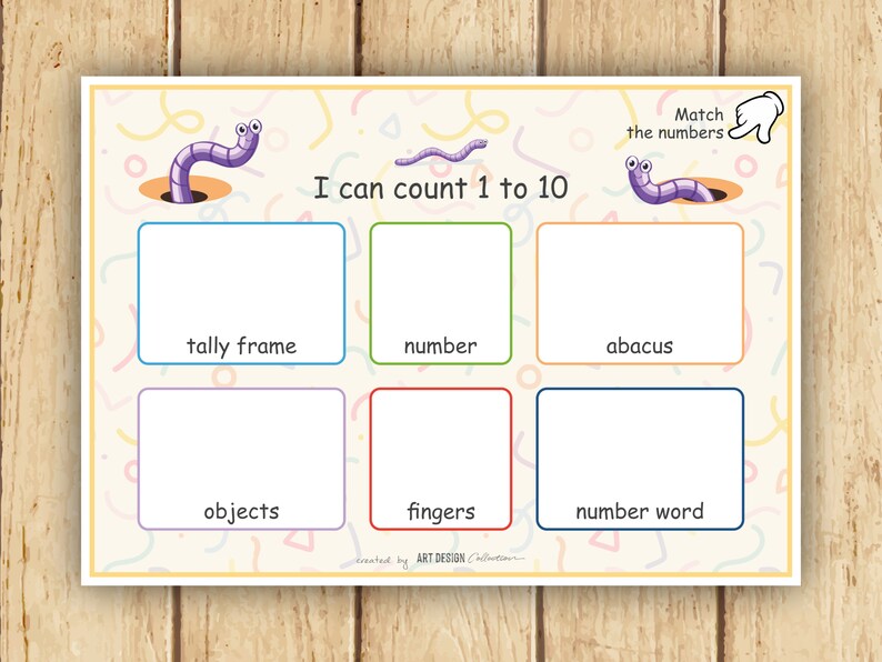 MATCH PRACTICE Busy Book Printable Preschool Activity - Etsy