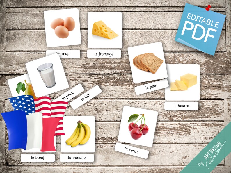 FIRST FOODS FRENCH Edition (real Pictures) • 92 French and 92 English ...