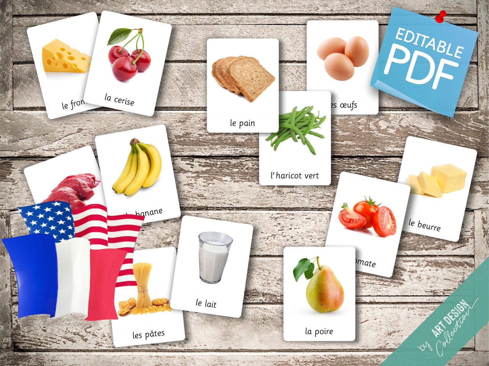 FIRST FOODS FRENCH Edition (real Pictures) • 92 French and 92 English ...