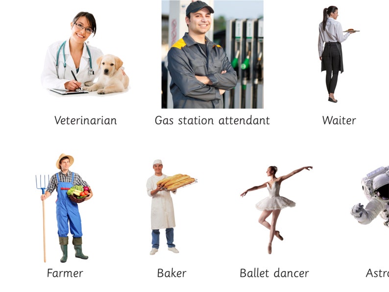 PROFESSIONS POSTER Montessori Poster Montessori - Etsy