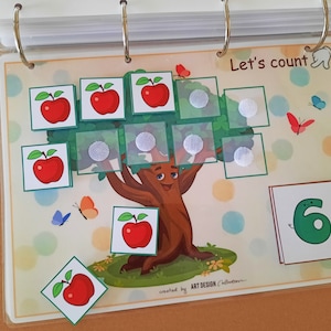 My First Busy Book Printable Preschool Activity Homeschool Resources ...