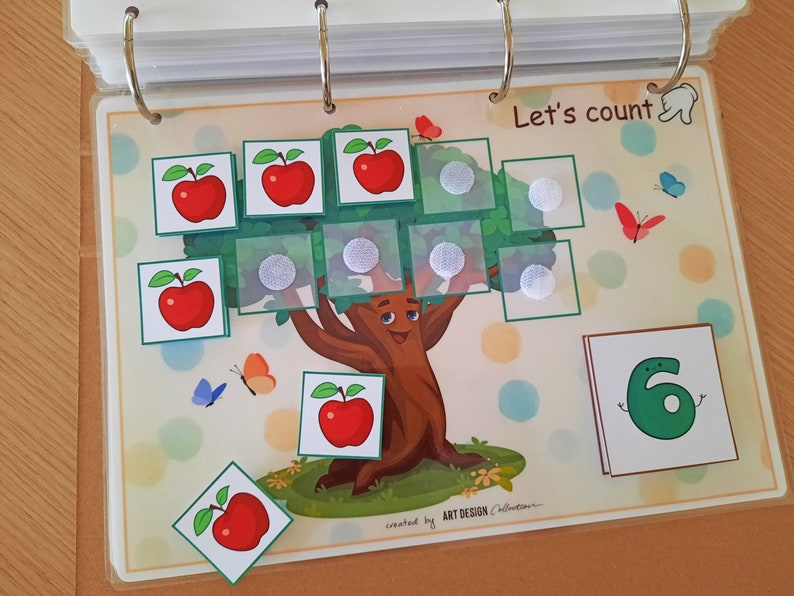 My First Busy Book Printable Preschool Activity Homeschool - Etsy