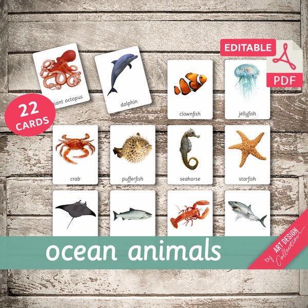 Ocean Animals - Etsy