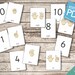 FINGERS COUNTING 39 Montessori Cards Flash Cards - Etsy