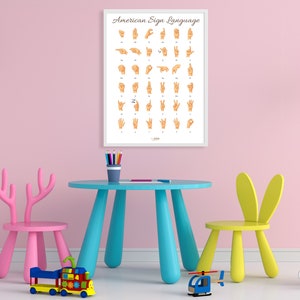 SIGN LANGUAGE • Montessori Poster • Montessori Educational ...