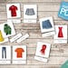 CLOTHES real Pictures 40 Editable Montessori Cards Flash Cards ...