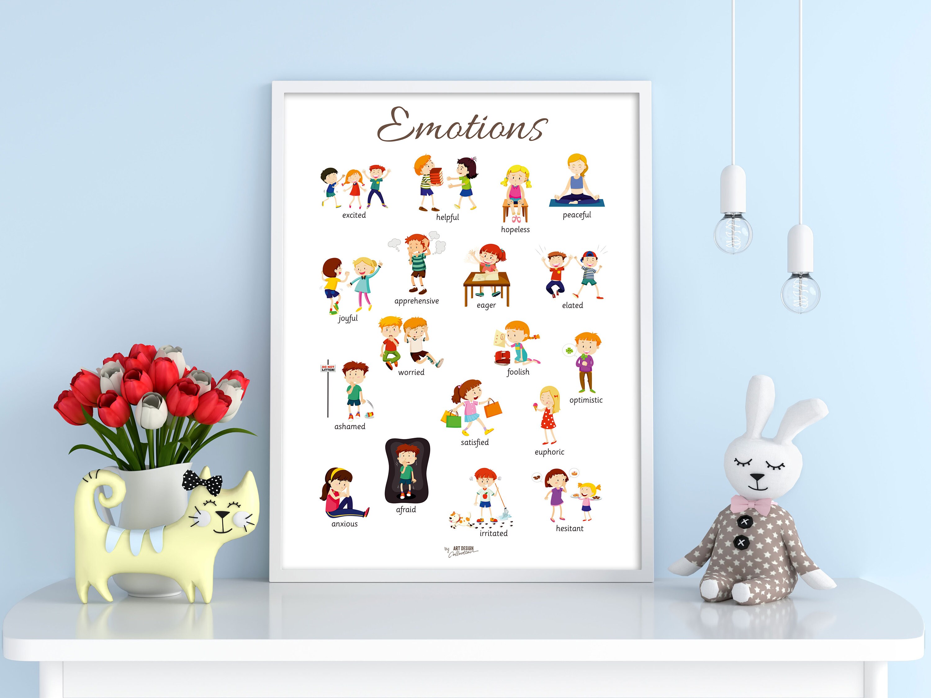 EMOTIONS POSTER Montessori Poster Montessori Educational | Etsy Canada